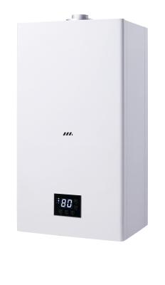 China Variable Hot Water Capacity Wall Hung Gas Boiler With Balanced Flue Programmable Controls for sale