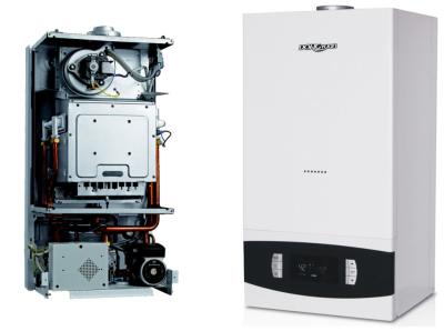 China 16-36 kW Wall Hung Gas Boiler with LCD Display and Dual Heat Exchanger for 70-300㎡ Heating Areas for sale