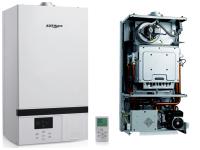 China Energy Saving Wall Mounted Boilers , High Efficiency Gas Boiler For Floor Heating for sale