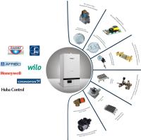 China L1PB20 LED Display Gas Boiler 20kW Output 88% Efficiency for 80-160m² Residential Heating for sale