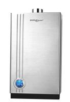 China 10L LPG/NG Tankless Gas Water Heater with 12-32kW Heating Capacity and Battery Ignition System for sale