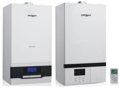 China Quiet Hot Water Gas Boiler With Mircrocomputer Automatic Control for sale