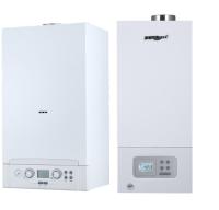 China Power Supply 20-50HZ Wall Hung Gas Boiler For Home Heating Classic Style for sale