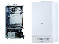 China Power Supply 20-50HZ Wall Hung Gas Boiler For Home Heating Classic Style for sale