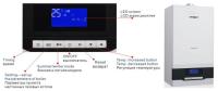 China Simple Natural Gas Hot Water Boiler / Wall Mounted Condensing Boiler for sale