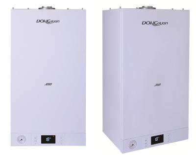 China Wall Hung Gas Boiler 24-28 kW with 105% Efficiency for 100-260㎡ Heating Area and Hot Water Supply for sale