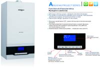 China L1PB18-NA Modular Wall Hung Gas Boiler 18kW Input 70-140㎡ Heating Area with 96% Efficiency for sale