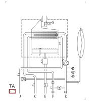 China L1PB18-NA Modular Wall Hung Gas Boiler 18kW Input 70-140㎡ Heating Area with 96% Efficiency for sale