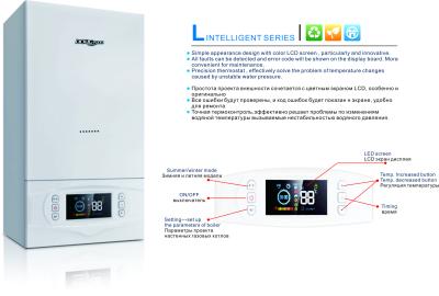 China 110W High Efficiency Wall Hung Gas Boiler with 24kW Input and 88% Efficiency Rating for sale