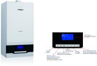 China Powerful Wall Installed Gas Boiler Programmable Controls Variable Dimensions for sale