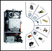 China Domestic Indoor Wall Hung Combi Gas Boiler 24kw 28kw 30kw 36kw for sale