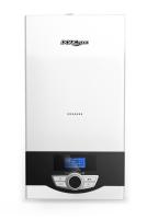 China Semi Condensing Wall Hung Gas Boiler White Or Grey Color for sale