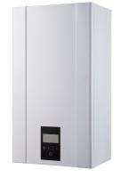 China LED Display White Grey Wall Hung Combi Boiler 32KW Energy Saving for sale