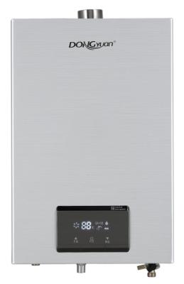 China Natural Gas Instant Water Heater 6L-12L Capacity with LCD Display and 20-Minute Timer for Bathroom Shower for sale
