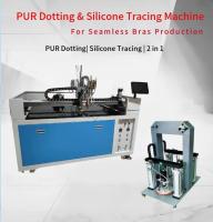 China Automatic Silicone Line Drawing and Seamless Bonding Machine for Bras Complete Bra Production Line Equipment With Easy Setup for sale