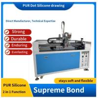 China Seamless Bra Production New Steel Intelligent PUR Dotting & Silicone Tracing Machine for Bras Manufacturing for sale