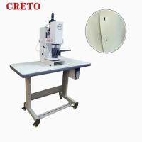 China 20K(A) Ultrasonic Cutting Machine for Sewfree Polo Shirt Placket Door Opening for sale