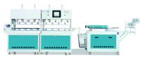 China New Automatic Multi-Stage Back Button Bonding Machine with Pre-Ironing Hot & Cold Pressing Functions Steel for sale