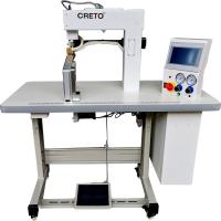 China Rushed PLC Manual Sewing Machine Seamless Machinery Bonding Technology for sale