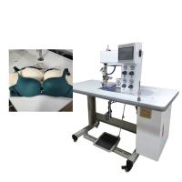 China CRETO-SH-901 Adhesive Tape Bonding Technology Bra Shoe Collar Eye Mask Thong Pants Curved Fabric Edges Hemming Fusing Machine for sale