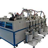 China CZNY-602 New Multi-Design Seamless Bonding Jelly Silicon Glue Brushing Drawing Line Support Fabric Covering Machine PLC Core for sale