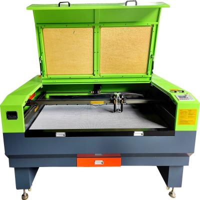 China SH-1610 Double-head Fixed Laser Cutting Machine for for Fabric PVC Cardboard Acrylic Leather Plush Wood Plastic Laser Cutting for sale
