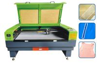China SH-1610 Double-head Fixed Laser Cutting Machine for for Fabric PVC Cardboard Acrylic Leather Plush Wood Plastic Laser Cutting for sale