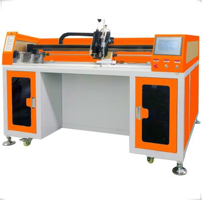 China SH-1290 Diapensing Machine PUR AB Hot Melt Adhesive Glue Machine for Seamless Invisible Clothing T-Shirt Bra Underwear for sale