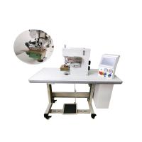China SH-801Folding Machine Seamless Clothing Folding Hemming Machine for T-Shirt Bra Windbreaker Auto Edge Binding Equipment for sale