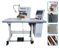 China SH-801Folding Machine Seamless Clothing Folding Hemming Machine for T-Shirt Bra Windbreaker Auto Edge Binding Equipment for sale