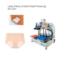 China SH-201 Two Plates Heat Press Sublimation Machine for Underwear Label  Mark Printing lady Panty Crotch Bonding for sale