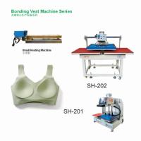 China SH-201 Two Plates Heat Press Sublimation Machine for Underwear Label  Mark Printing lady Panty Crotch Bonding for sale