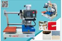 China SH-201 Two Plates Heat Press Sublimation Machine for Underwear Label  Mark Printing lady Panty Crotch Bonding for sale