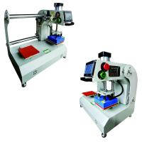 China CRETO-SH-201`manual Garment Pneumatic Letterpress Digital Heat Press Fabric Bra Underwear Mark  Hot Stamping Machine, for sale