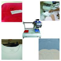China CRETO-SH-201`manual Garment Pneumatic Letterpress Digital Heat Press Fabric Bra Underwear Mark  Hot Stamping Machine, for sale