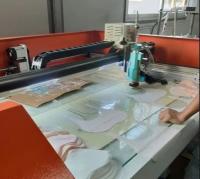 China SH-1290/1291/1292 Newest Bonding Technology Glue Brushing PUR Glue Dispensing Machines for Seamless Bra Manufacturing for sale
