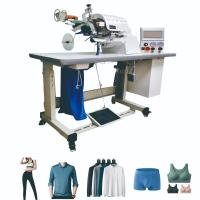 China Stitch-free Polo Shirt Hemming Machine with Engine Automatic Heat Seal Tape Bonding Equipment for Sportswear Garment Manufacture for sale