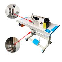 China Ultrasonic Fabric Cutter for Sportswear Seamless Edge Hot Cutting and Sealing Machine for sale