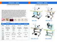 China Ultrasonic Fabric Cutter for Sportswear Seamless Edge Hot Cutting and Sealing Machine for sale