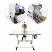 China Non-Burning CO2 Laser Cutting Machine 1500W Water-Cooled Seamless Apparel Fabric Leather Cutter Polo Shirt Collars Plackets for sale
