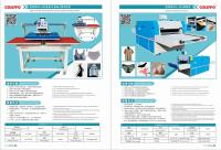 China SH-202 Semi-automatic/manual Uplift Flat Heat Press Machines for Polo Shirt t Shirt Bonding Technology Manufacturing Plant for sale