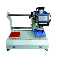 China SH-201 up Sliding High Pressure Pneumatic Double Platen Heat Press Machine Dual Heating Platens Heat Press Machines for sale