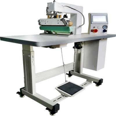 China SH-805 Seamless Underwear Leather Fabrics Pants Garments Edge Folding and Press Shaping Seamless Folding/Sealing/Edging Machine for sale