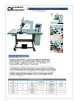China 804 Long Suspended Arm  Fabric Strap Attaching Machine for Adhesive Tape Bonding Technology Seamless Garment Industry for sale