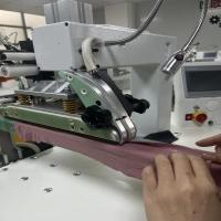 China 804 Long Suspended Arm  Fabric Strap Attaching Machine for Adhesive Tape Bonding Technology Seamless Garment Industry for sale