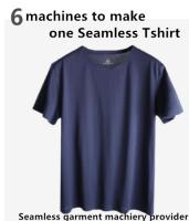 China One-stop Whole Seamless Garment Machinery Factory Trending Comfy Seamless Sportswear Shirt T-Shirt  Making Machines for sale