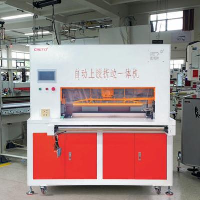China CRETO Guide You to  Build Completed Factory Production Lines Adhesive Tape Bonding Seamless Polo Shirt Making Machines for sale