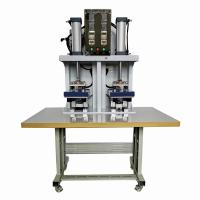 China CRETO-SH-820 Double Station Side Seam Heat Press Machine  for Seamless Sports Pants Beach Pants Underwear Glue Dispensing for sale