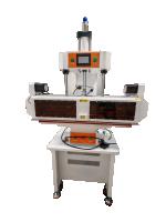 China New Semi-Automatic 40x60cm Pneumatic Flatbed Heat Press Machine for Garment & T-Shirt Heat Transfer Printing for sale