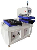 China New Semi-Automatic 40x60cm Pneumatic Flatbed Heat Press Machine for Garment & T-Shirt Heat Transfer Printing for sale